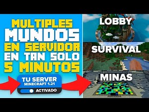 How to Create Multiple Worlds on Your Minecraft Server