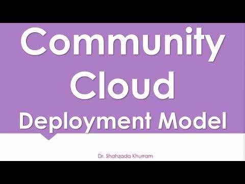 Community Cloud Deployment Model | Cloud Computing