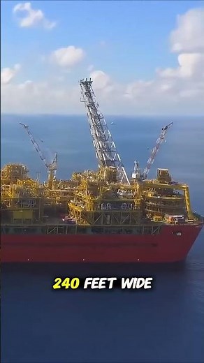 The largest floating structure on Earth Prelude FLNG longer than 4 football fields and heavier than
