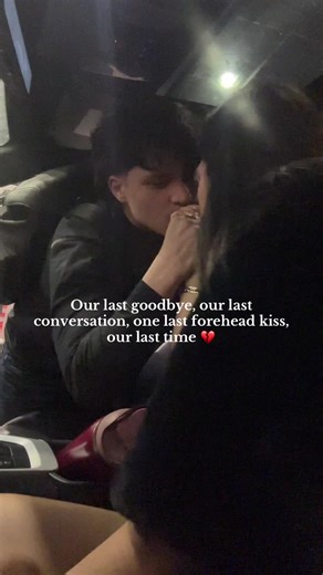 Emotional Goodbye: One Last Kiss to Letting Go