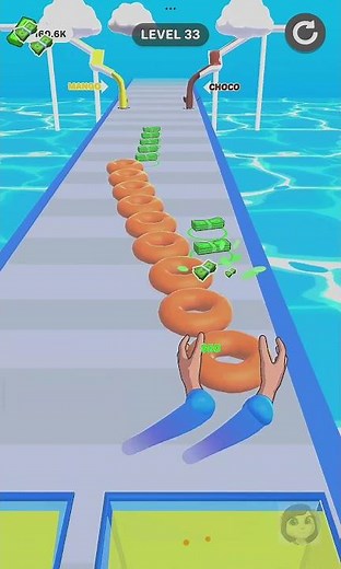 Bakery Doughnut 🍩 Factory Run Gameplay Walkthrough level-33 #shorts