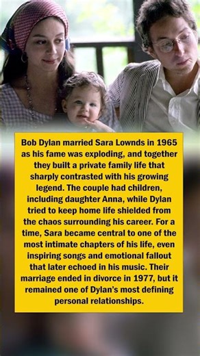 He Built a Quiet Family With Sara Before Bob Dylan’s Marriage Fell Apart