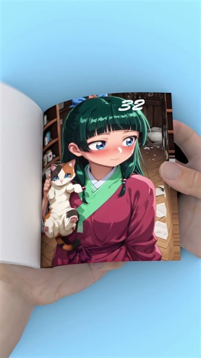 Anime Flipbook Animation #shorts #flipbook