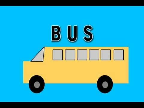 Build A School Bus with Shapes