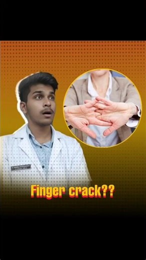 finger crack sound science #chiropractor #chiropractic #cracksounds #doctorexplains #healthtips
