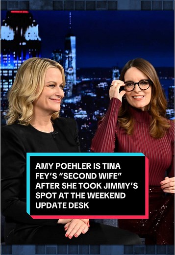 Amy Poehler Takes Weekend Update Desk from Jimmy Fallon