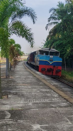 6.1K views · 154 reactions | බංගෙට ♥️ආස නංගියෙක් ලෝකෙ කොහේ හරි ඇති../Express Train from Puttalam with Class M4-747 Canadian locomotive is passing the beautiful Enderamulla railway station  #srilankarailways #m4 #canadian #Bange #puttalam | The mixed train | Facebook