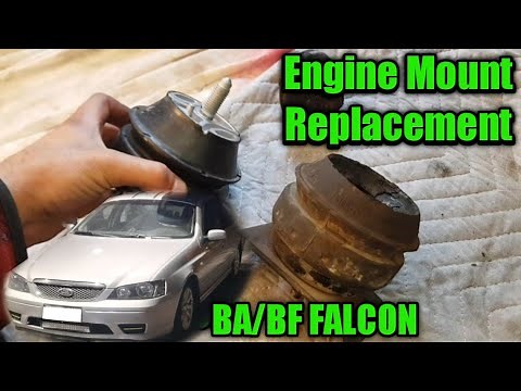 Engine Mount Replacement BA/BF Falcon DIY