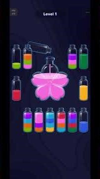 water sort 💦| mind game| bottle gaming| gaming #watersort #games