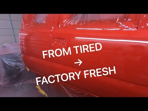 From Tired to Factory Fresh | Chevy Silverado Cab Sealer, Color & Clear