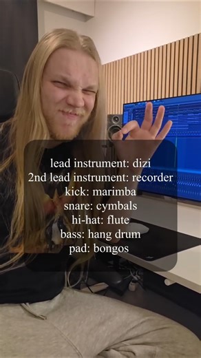 song where every instrument is random.