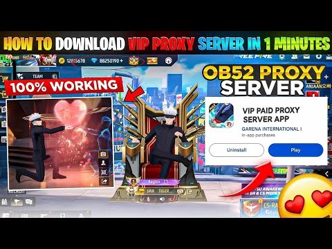 😱HOW TO DOWNLOAD PROXY SERVER IN FREE FIRE 💯😱🔥 | free fire proxy server | proxy server free fire #ff