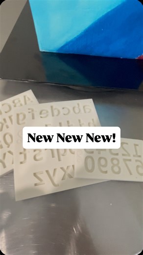 ***AHEM*** Sneak Peek 👀 Savvy Shapes are coming soon! The first mould design is an original font in upper case, lower case and numbers- perfect for cakes and super crisp and clean Sign up to the mailing list to get your hands on them first www.savvycakes.com.au #cakedecorating #moulds #fondant #chocolate #buttercream #cakedesign #cakeartist | Savvy Cakes Collective