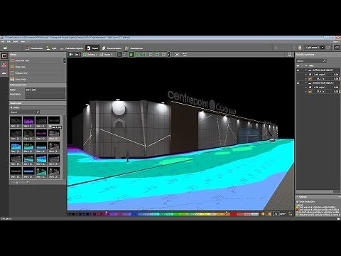Facade Lighting using Linear LED