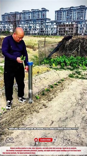 Seedling Transplanter Incredible Machine Extreme Productivity