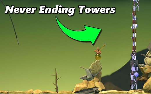 Getting Over It Towers Map