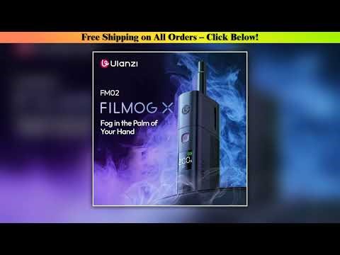 Ulanzi FM02 Electric Fog Machine FILMOG X 3 Modes Mist Dense Fog Dry Ice with Type-C Charging
