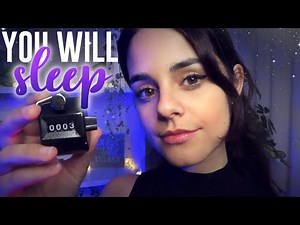 ASMR SLEEP HYPNOSIS with Counter 💤 BLINK on command