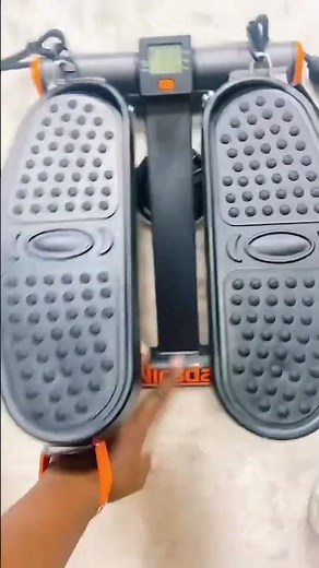 How to use the mini stepper while seated