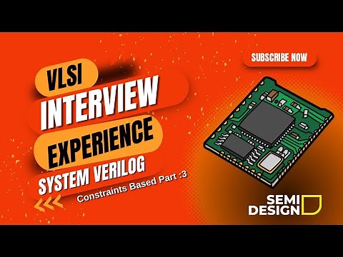 SystemVerilog Constraints Based Interview Questions | Part 3 | VLSI Interview Questions For Freshers