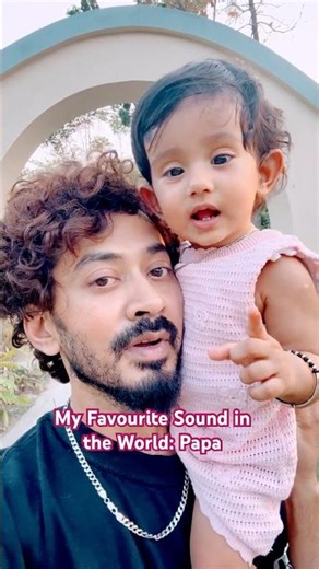My Favourite Sound In the World: PAPA ❤️ | Father and Daughter | Baby Zoha