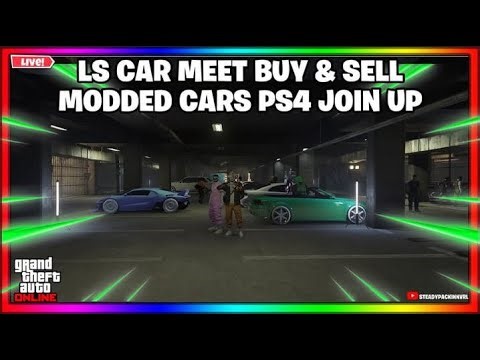 🔴LIVE🔴🎮PS4🎮LS CAR MEET BUY AND SELL AND DRIVE AROUND!!#gtaonline #7500subs 12–29-25
