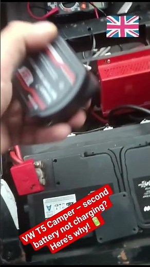 VW T5 Camper – second battery not charging? Here’s why! 🔋