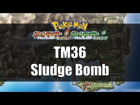 Pokemon Fire Red & Leaf Green | Where to find TM36 Sludge Bomb
