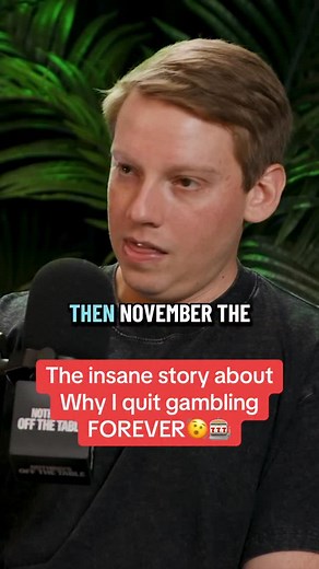 The story about why I quit gambling forever #sportsbetting #gambling #addiction #recovery #odaatgamblingawareness | Rob ODAAT