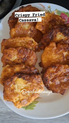 44 reactions · 56 comments | Crispy fried Cassava! #cooking #cookingreels #cookingathome #cookingideas #cookingtutorial #lutongbahay #cassava #cassavarecipe #friedcassava #foodie #yummyfood #yummyrecipes #meryenda #meryendaidea | Jovie Lobaton Mayo | Facebook