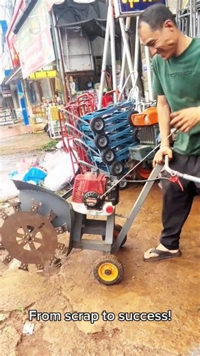 143K views · 713 reactions | homemade rice field ditch maker! Revolutionize your farm with this incredible DIY invention!  Watch how this ingenious homemade rice field ditch making machine turns hard manual labor into a super fast and easy process. Maximum efficiency, minimum cost! #homemade #machine #farming #agriculture | Rinu Izaz Fadli | Facebook