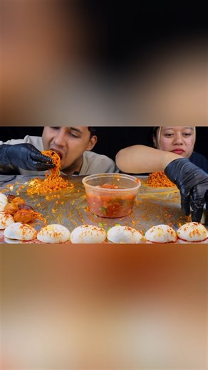 Mukbang Pari | Couple’s Fun Mukbang 😋 #mukbangpari #mukbang #eatingshow #fblifestyle | Instagram