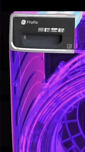 GE Profile 28 in. 5.3 cu. ft. Smart Stackable Front Load Energy Star Washer