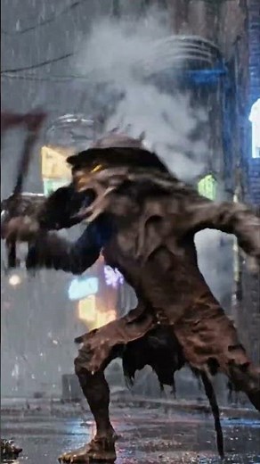 Predator vs jeepers creepers fight scene