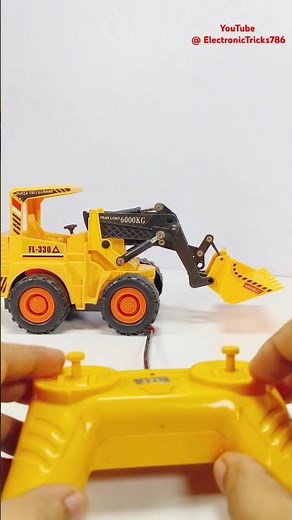 RC JCB Powered by DC Motor / Remote control JCB /JCB DC motor Project / Remote control JCB Repair