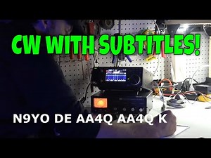 IC-7300 CW Morse Friday Night Straight Key SUCCESS!