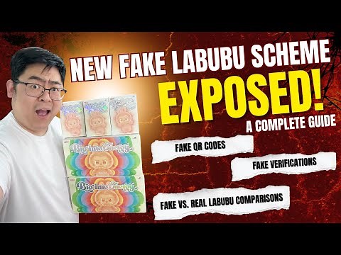 How to Identify FAKE Big Into Energy Labubus – NEW Fake QR Codes Exposed | Latest July 2025 Guide