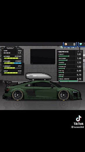 #pcr #pixelcarracer #cars #pixelcarracing #r8 clean r8 build in pixel car racer