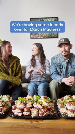 March Madness Party Platter Taste Test Challenge