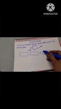 Understanding of decimal with activity | concept based easy learning | EduLather
