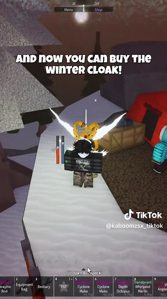 How to Get Winter Cloak in Fisch: A Complete Guide