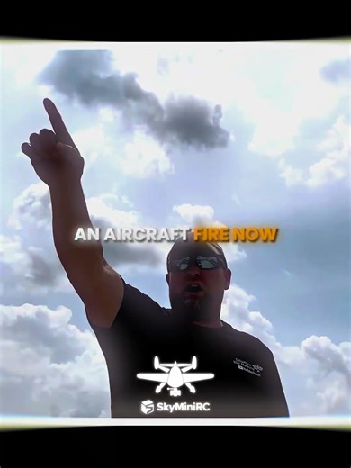 This Mini Gun Turns RC Planes Into Pieces 💔😭#usashorts #planecrash