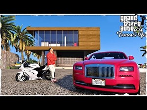 GTA5 REAL LIFE MOD |#4 ROZANDO LA FAMA (DE POBRE A RICO FAMOUS LIFE ) 🇵🇷 🎤