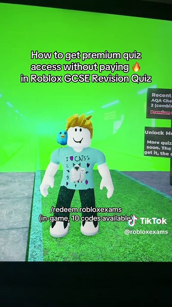 Roblox GCSE Revision Quiz: Unlock Premium Access