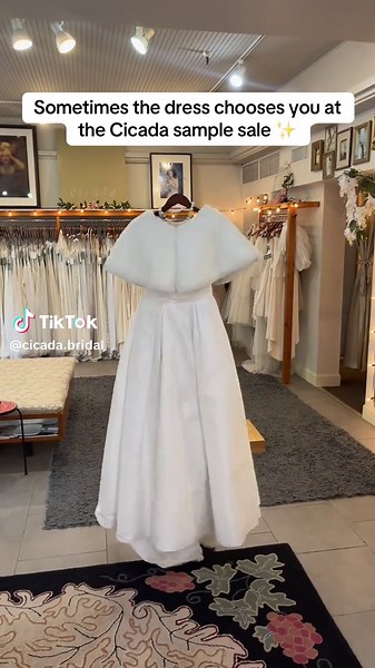 These beautiful floor samples can be yours for 25% - 75% off 😍 get your locally hand-made wedding dress on a big discount while you still can! #seattletiktok #bridaltiktok #weddingtiktok #weddingdress #cicadabridal