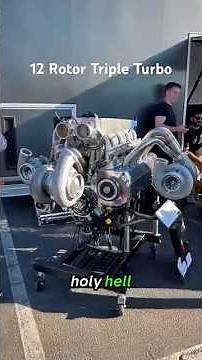 1400HP 12-Rotor: The Most EXTREME Engine Build on YouTube