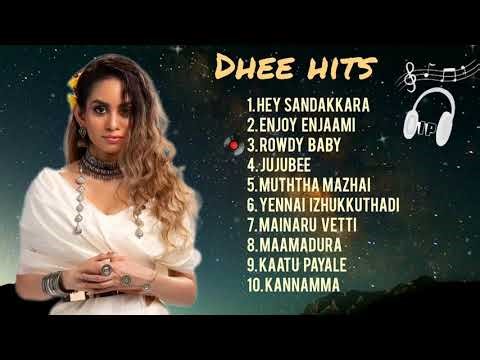 Dhee Hit songs | isaiplaylist | tamil hit songs