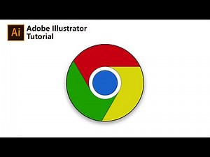 Chrome Logo Illustration - Adobe Illustrator Tips | How to Create a Chrome Logo