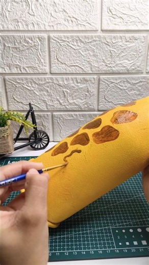 Part 2 Giraffe Diy✨🦒 #shorts #viralvideo #diy #art #satisfying #asmr #craft