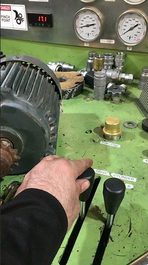 Hydraulic component testing rig